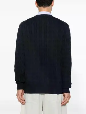 Tommy Hilfiger Cable-knit Crew-neck Sweater