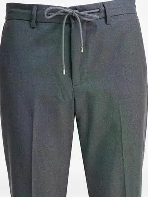 BRIGLIA 1949 Paloma Drawstring Trousers - Grey