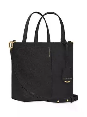 MAISON DE SABRE Small Leather Soft Tote - Black