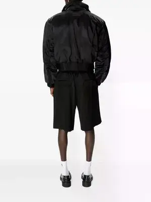 MARINE SERRE Satin Bomber Jacket