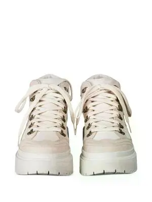 MOORER Panelled Lace-up Boots