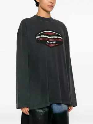 Alexander Wang Graphic Long-sleeved T-shirt