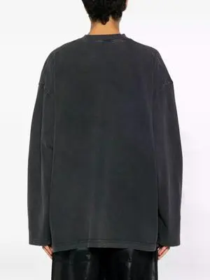 Alexander Wang Graphic Long-sleeved T-shirt