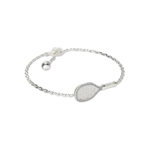 PASCAL Tennis Bracelet - Silver/white Diamond