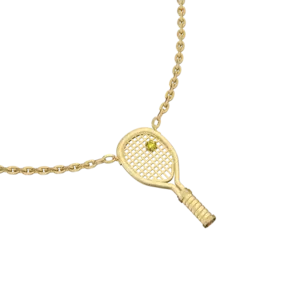 PASCAL The Tennis Necklace - Gold Diamond