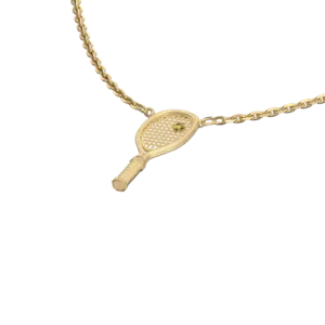 PASCAL The Tennis Necklace - Gold Diamond