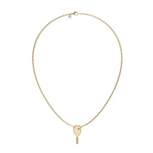 PASCAL The Tennis Necklace - Gold Diamond