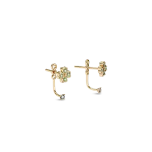 PASCAL Lucky Clover Diamond Earring Jackets