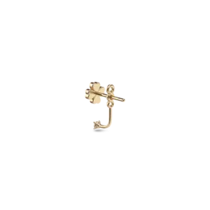 PASCAL Lucky Clover Diamond Earring Jackets