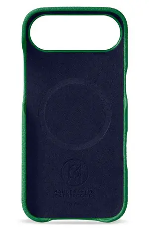 MAISON DE SABRE Leather Phone Case - Emerald Green