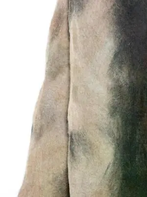 SILVANA Jagged-edge Scarf - Grey