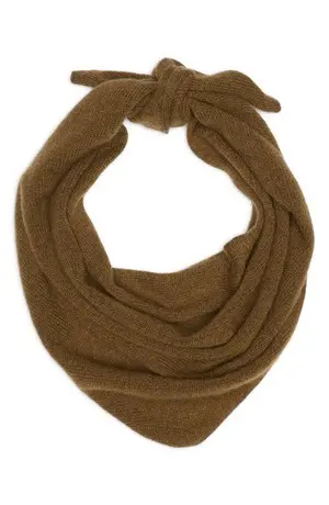 Johnstons Of Elgin Reel Cashmere Triangle Scarf Algie
