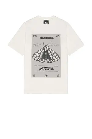 Y3 Yohji Yamamoto X Nbhd Gfx Tee - White