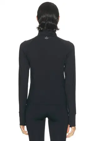 Beyond Yoga Fleeceback Quarter Zip Pullover Top