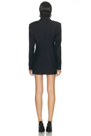 Alexander Wang Slashed Sleeve Double Breasted Blazer Dress