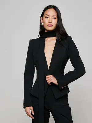 L'agence Tie Detailed Blazers For Women