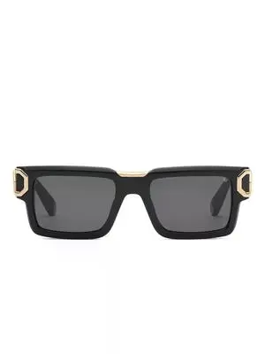 Philipp Plein Rectangular Sunglasses - Black