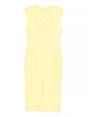 Givenchy V-neck Split Dress