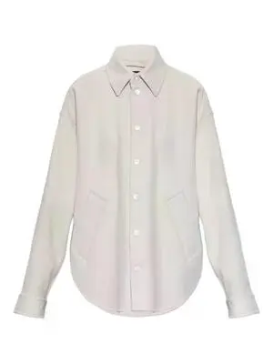 Balenciaga Logo-embroidered Shirt