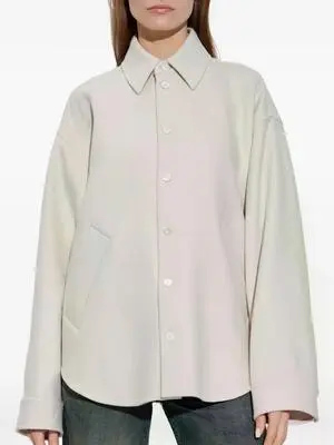Balenciaga Logo-embroidered Shirt