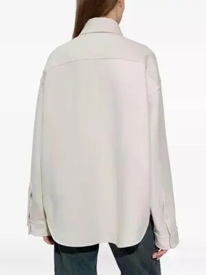 Balenciaga Logo-embroidered Shirt