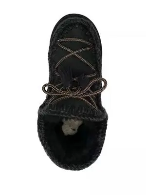 Mou Calf Suede Whipstitch Ankle Boots