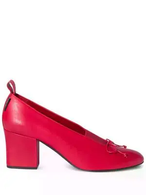 Miu Miu 65mm Block-heel Pumps - Red