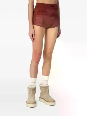Fear Of God High-waisted Waffle-knit Shorts
