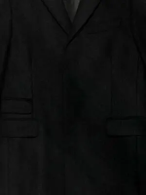 Prada Pocket Buttoned Coat - Grey
