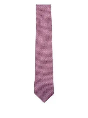 FERRAGAMO Patterned Necktie - Red