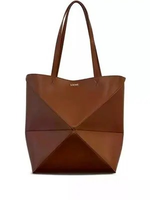 Loewe Puzzle Fold Shoulder Bag - Brown