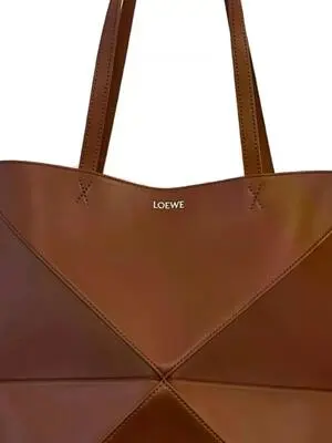 Loewe Puzzle Fold Shoulder Bag - Brown