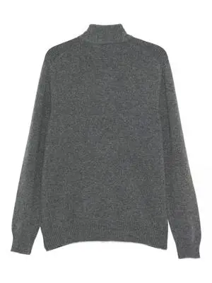 GRAN SASSO High-neck Buttoned Cardigan