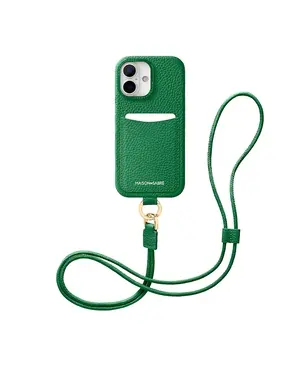 MAISON DE SABRE Sling Iphone 17 Phone Case - Emerald Green