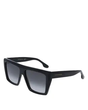 Victoria Beckham Classic Square Sunglasses - Black