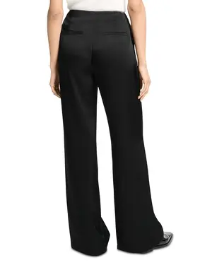 Theory Fluid Satin Pants - Black