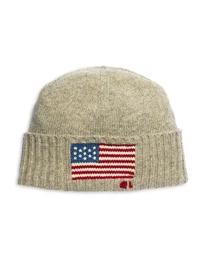 Polo Ralph Lauren Flag Beanie - Andover Heather