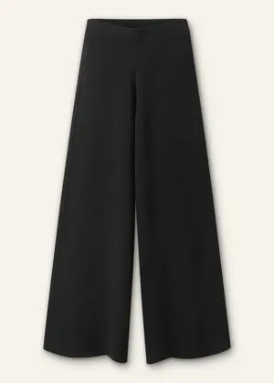 ME+EM Silk Knit Evening Palazzo Pant