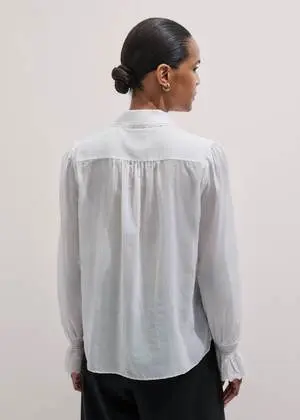 ME+EM Intricate Embroidery Blouse