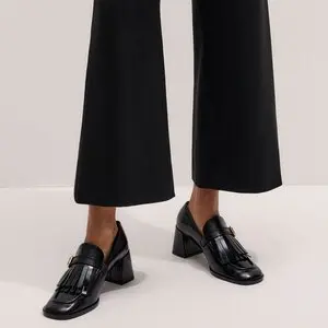 ME+EM Patch Pocket Cropped Kick Flare Trousers