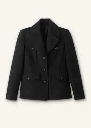 ME+EM Longline Fitted Military Jacket