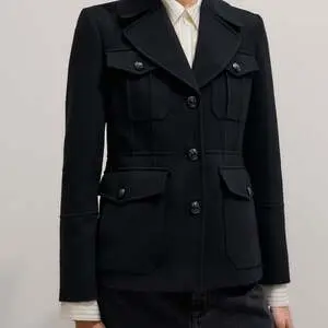 ME+EM Longline Fitted Military Jacket
