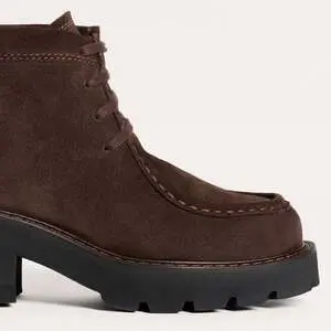 ME+EM Chunky Lace-up Ankle Boots