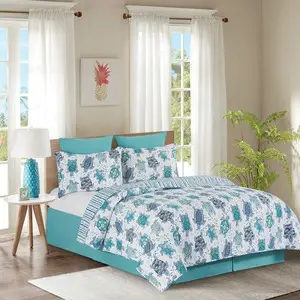 C&F HOME Turtle Bay Beach Coastal Cotton Quilt Set Reversible And Machine Washable