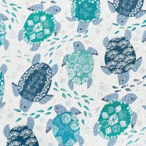 C&F HOME Turtle Bay Beach Coastal Cotton Quilt Set Reversible And Machine Washable