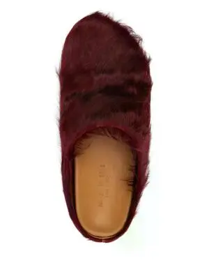 Marni Fussbett Mules - Red