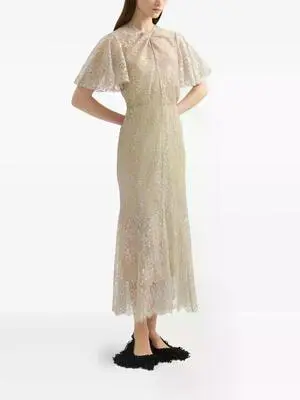Erdem Short-sleeve Midi Dress