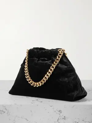 Stella McCartney Velvet Shoulder Bag