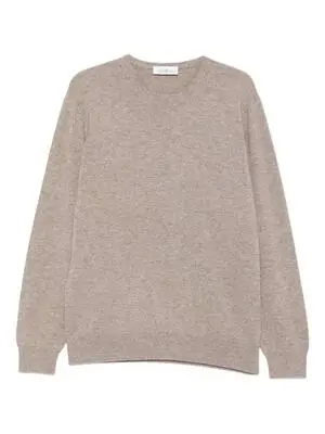 DELLA CIANA Crew Neck Fine Knit Sweater