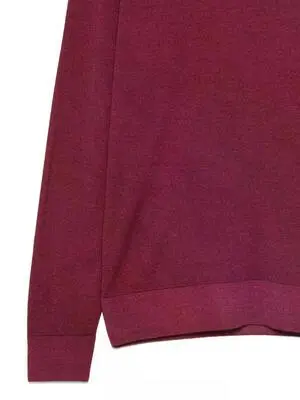 FERRANTE Crew-neck Top - Red